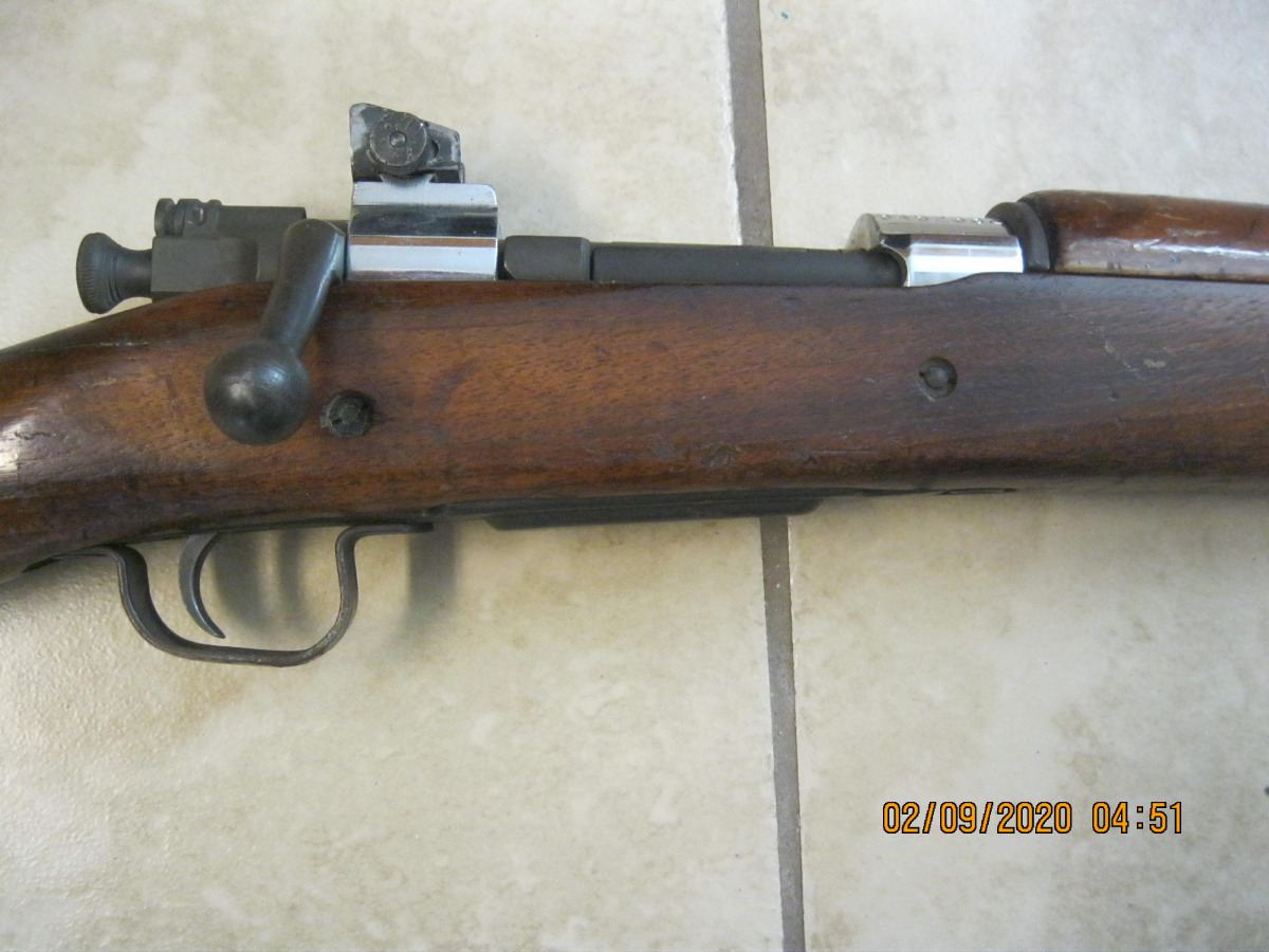 Remington Arms Remington 03a3 Springfield Rifle W/ Chrome Receiver And ...