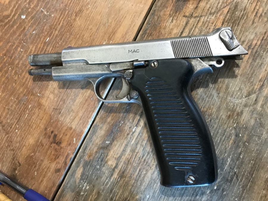 French Mas Mas Mle Mac 1950 Semi Auto Pistol #A0562 9mm Luger For Sale ...