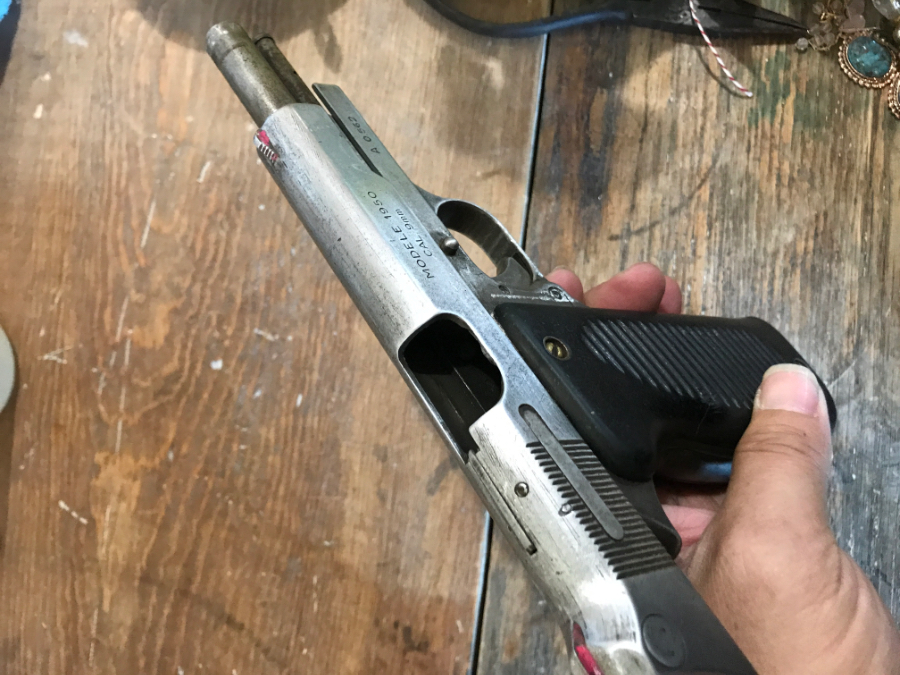 French Mas Mas Mle Mac 1950 Semi Auto Pistol #A0562 9mm Luger For Sale ...