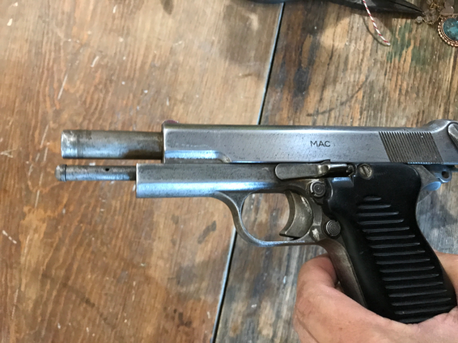 French Mas Mas Mle Mac 1950 Semi Auto Pistol #A0562 9mm Luger For Sale ...
