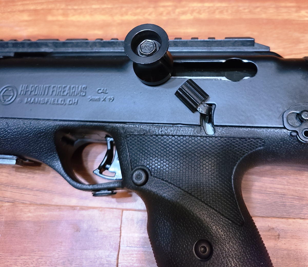 Hi-Points 995ts 9mm Carbine. Upgraded & 6 Magazines & Light 9mm Luger ...