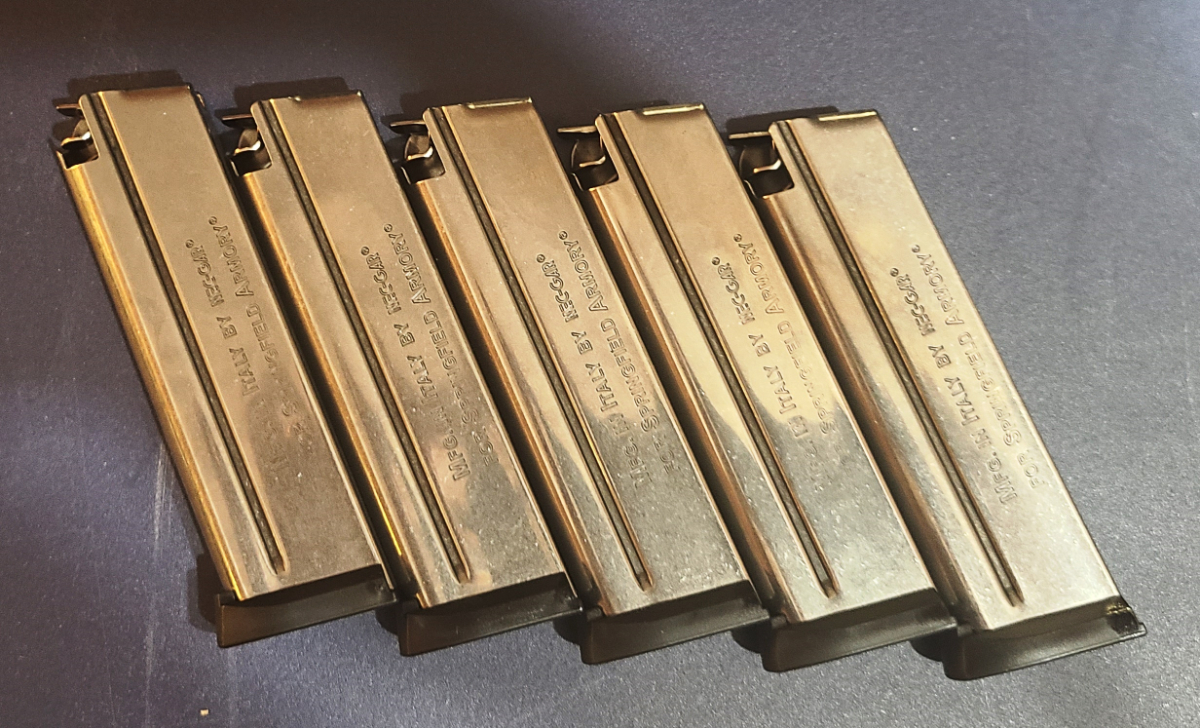 Springfield Armory Springfield 1911 Ronin EMP 3 9mm & 4 Extra Magazines ...