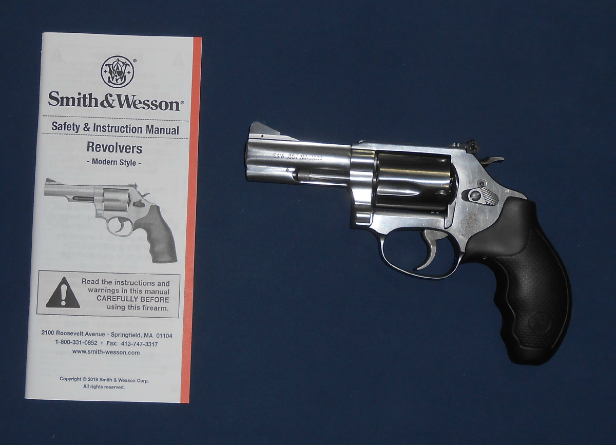 Smith & Wesson Model 60 .357 Magnum 3 Inch With Nra Seal .357 Magnum ...