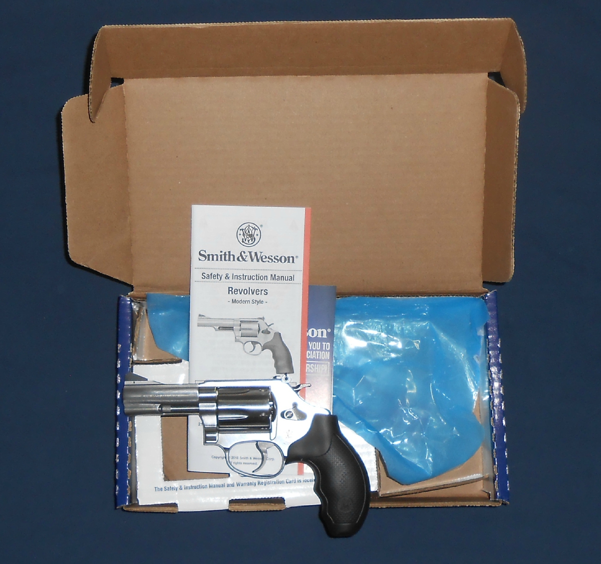 Smith & Wesson Model 60 .357 Magnum 3 Inch With Nra Seal .357 Magnum ...