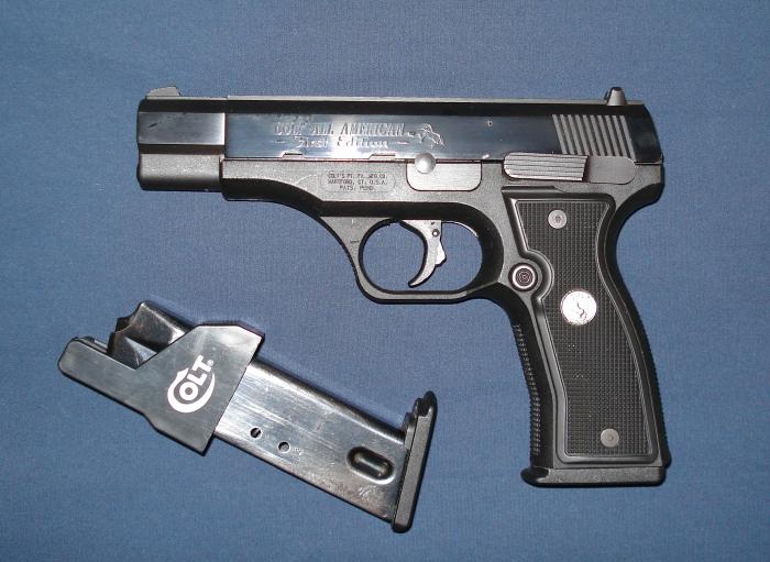 Colts Patents Arms Manufacturing Company Colt All American Model 2000 ...
