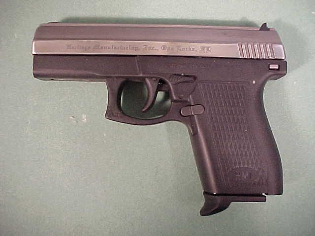 Heritage Manufaturing, Inc. Stealth 9mm Lightweight Carry Gun Brand New ...