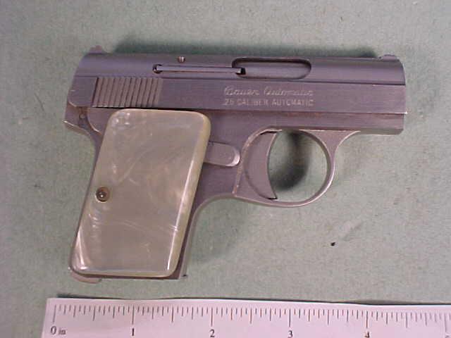 Bauer F. A. Corp. Baby Browning Copy Stainless Steel 25 Acp Set For ...