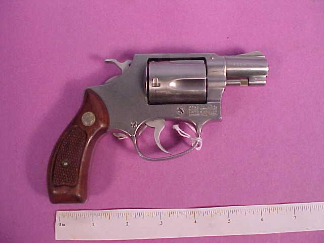 Smith & Wesson - model 60 chief 's 38 spl snub nose rb stainless ...