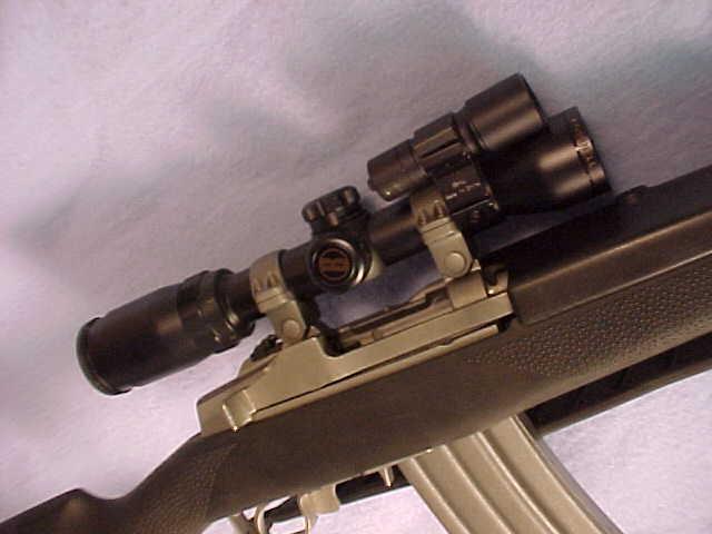 Ruger Mini 14 Stainless Steel 223 Scope / Light / Laser For Sale at ...