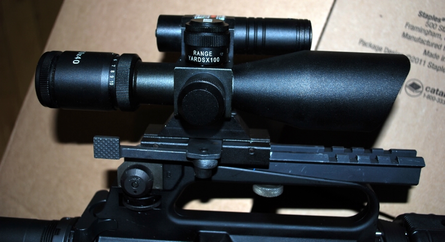 Palmetto Ar 15 State Armory-Pa15 Multi 24 W/ Scope For Sale at ...