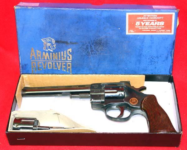 Arminus Arminius double action revolver in 22lr/ 22mag.