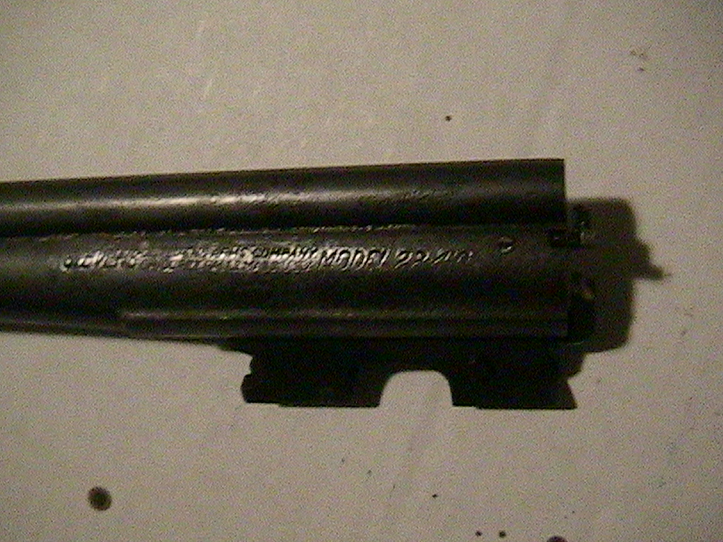 Barrel Cluster for Stevens 22-410, early Savage 24