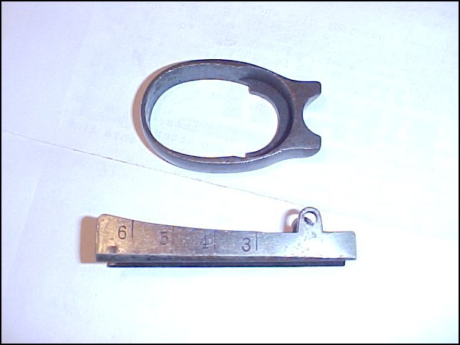 Krag Carbine Rear Sight Base And Barrel Band For Sale at GunAuction.com ...