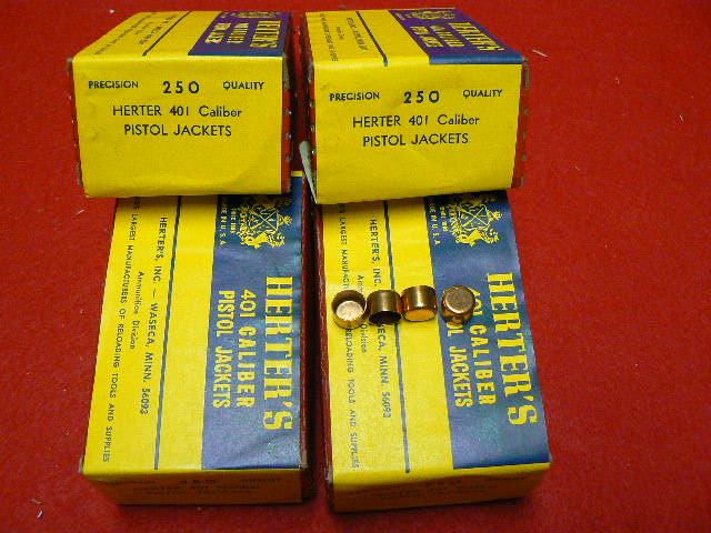 Herters 401 Half Jackets Reloading Bullets For Sale at GunAuction.com ...