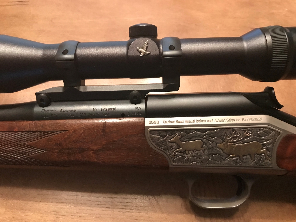 Blazer R93 Blazer Made In Germany 300 Weatherby Magnum 2nd Barrel 375 H ...