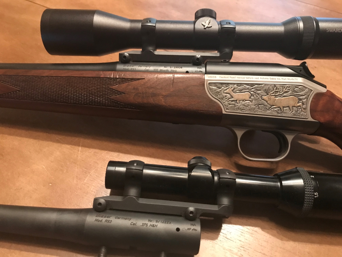 Blazer R93 Blazer Made In Germany 300 Weatherby Magnum 2nd Barrel 375 H ...