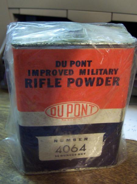 Old Dupont 4064 Improved Military Powder Can For Sale at GunAuction.com ...