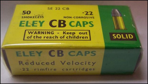 Eley .22 Cb Caps - Solid Point For Sale at GunAuction.com - 6397200