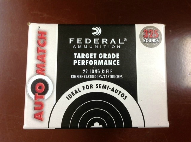975 Rds Federal Automatch 22lr 40gr Lrn 1200 Fps .22 Lr For Sale at ...