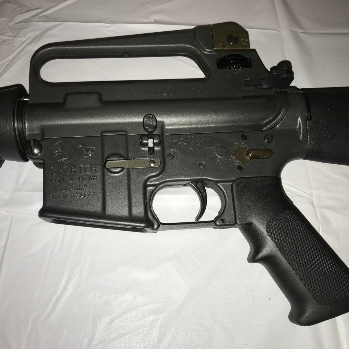 Colt Ar-15 Sporter Match H Bar S.N. 026563 C Mp 5.56mm Nato 1/7 Twist 5 ...