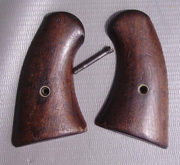 Colt 1895 DA Revolver WALNUT GRIPS