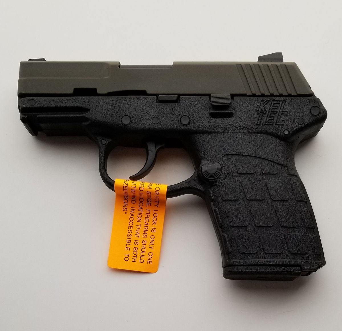 Kel-Tec Pf-9 Black Frame W/Green Cerakote Slide NIB Buy-It-Now Includes ...