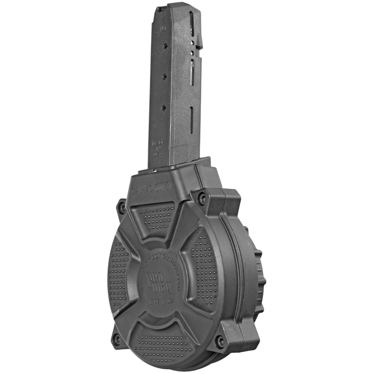 ProMag Glock 22/23 Drum Magazine 50 Round .40 S&W Lifetime Warranty ...
