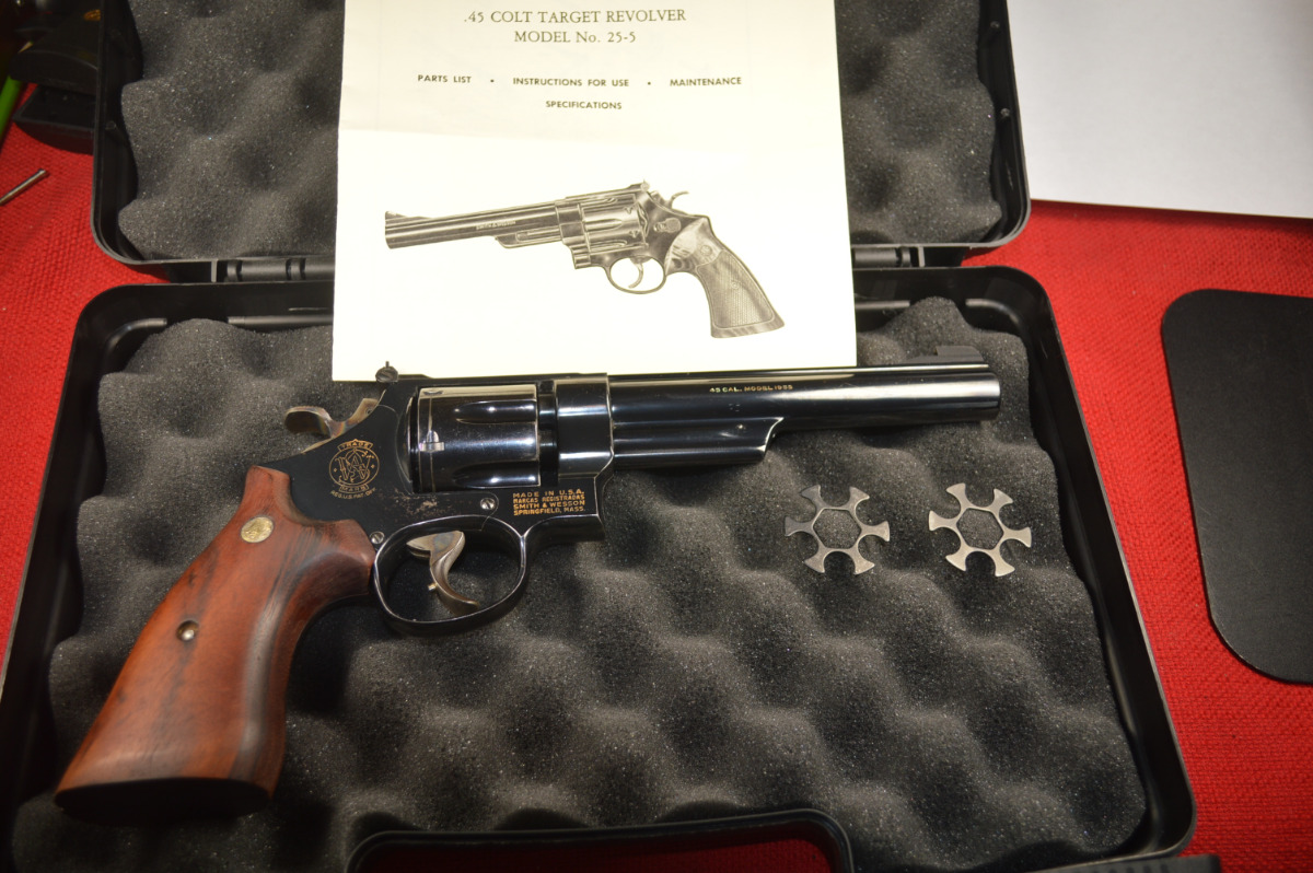 Smith & Wesson S&W 25-2 Model 1955 Target .45 Acp For Sale at ...