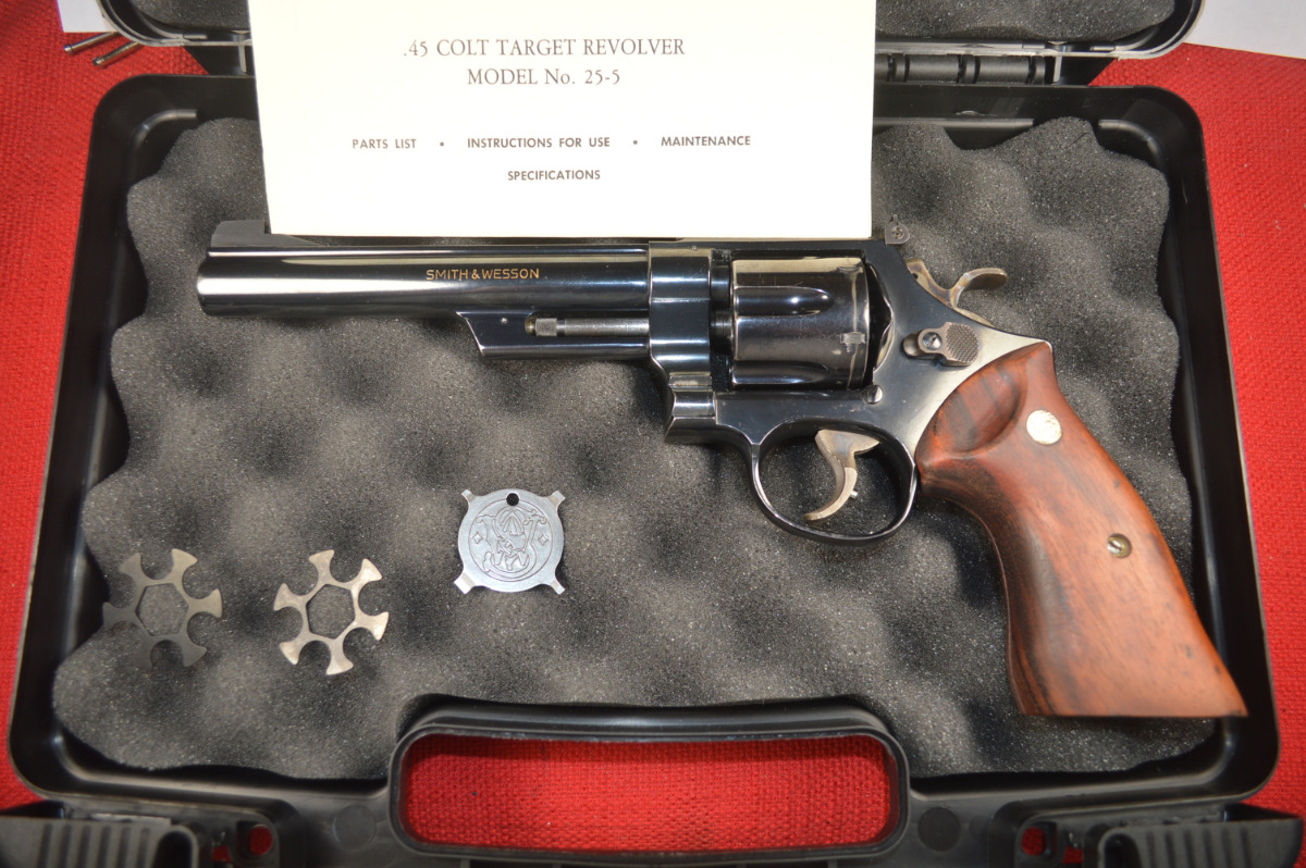 Smith & Wesson S&W 25-2 Model 1955 Target .45 Acp For Sale at ...