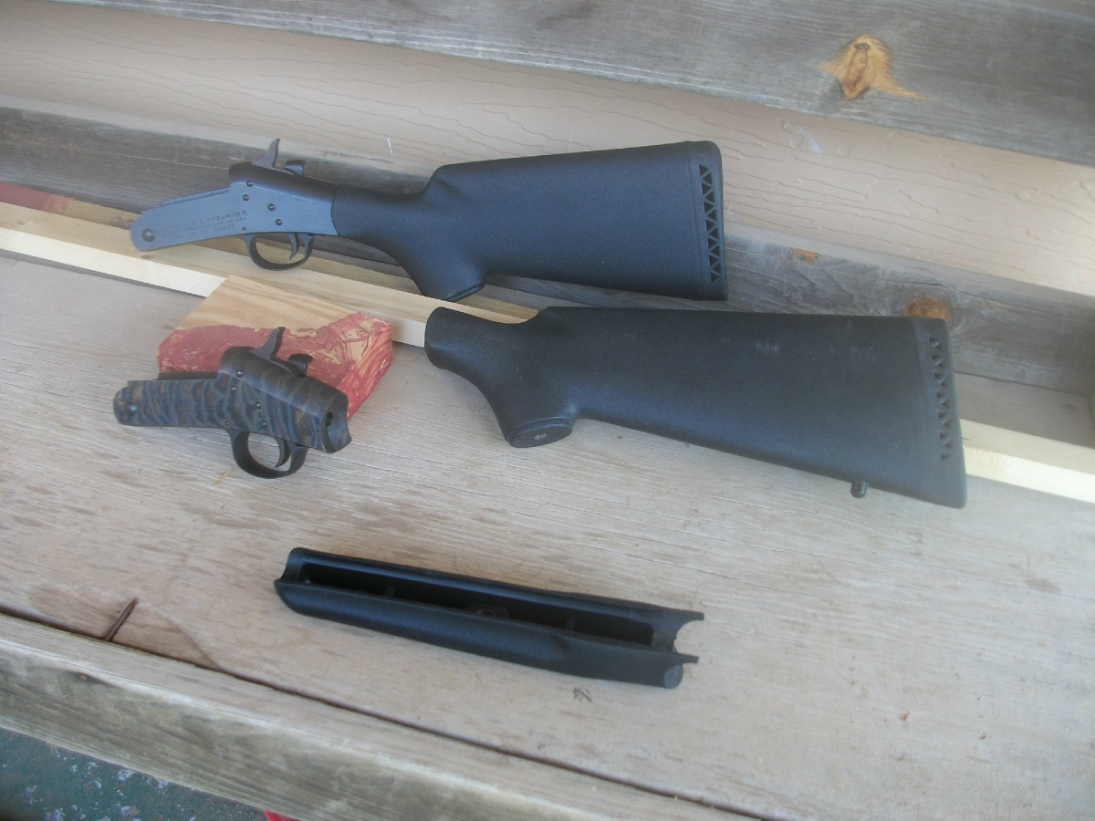 NEF NEF Handi 2 receivers, one case colored, 2 stocks youth and adult ...