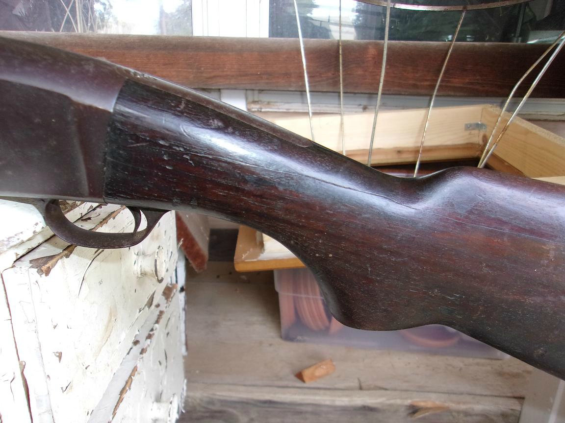 Remington Model 10 Parts Or Repair Gun, Complete, Needs Work 29 Inch ...