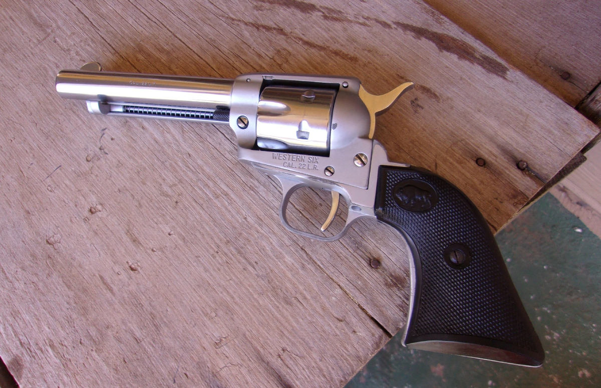 Kimel Western Six, Mostly Nickel, Cheap, Cool, Cowboy Gun For Kid Or ...