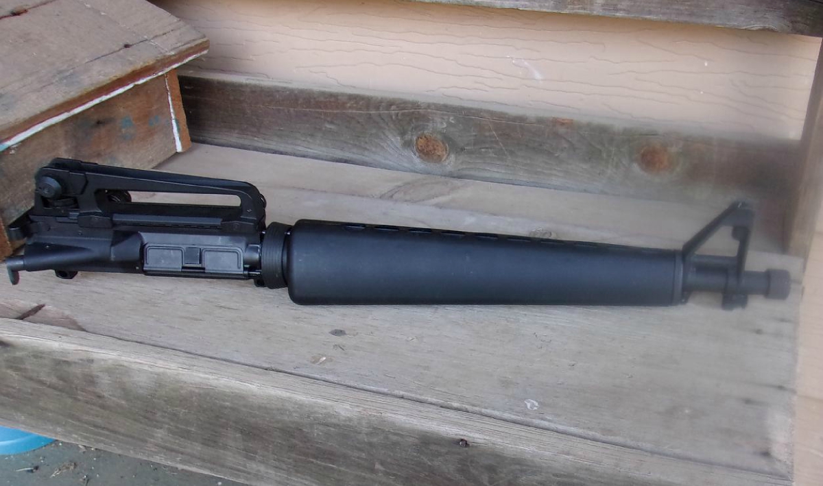 Del-Ton Dissipator Upper, Rifle Length Gas, Triangle Handguards ...