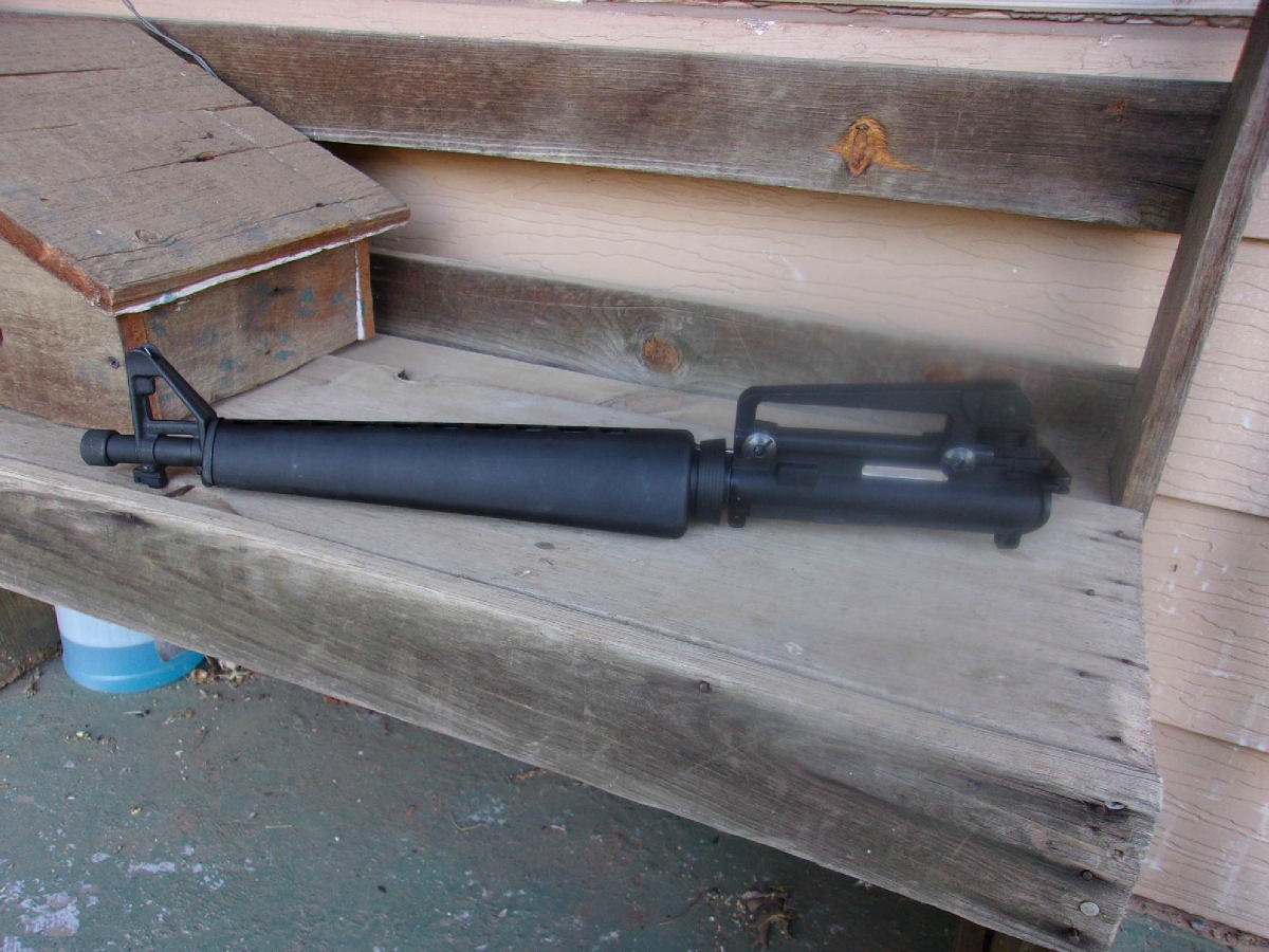 Del-Ton Dissipator Upper, Rifle Length Gas, Triangle Handguards ...