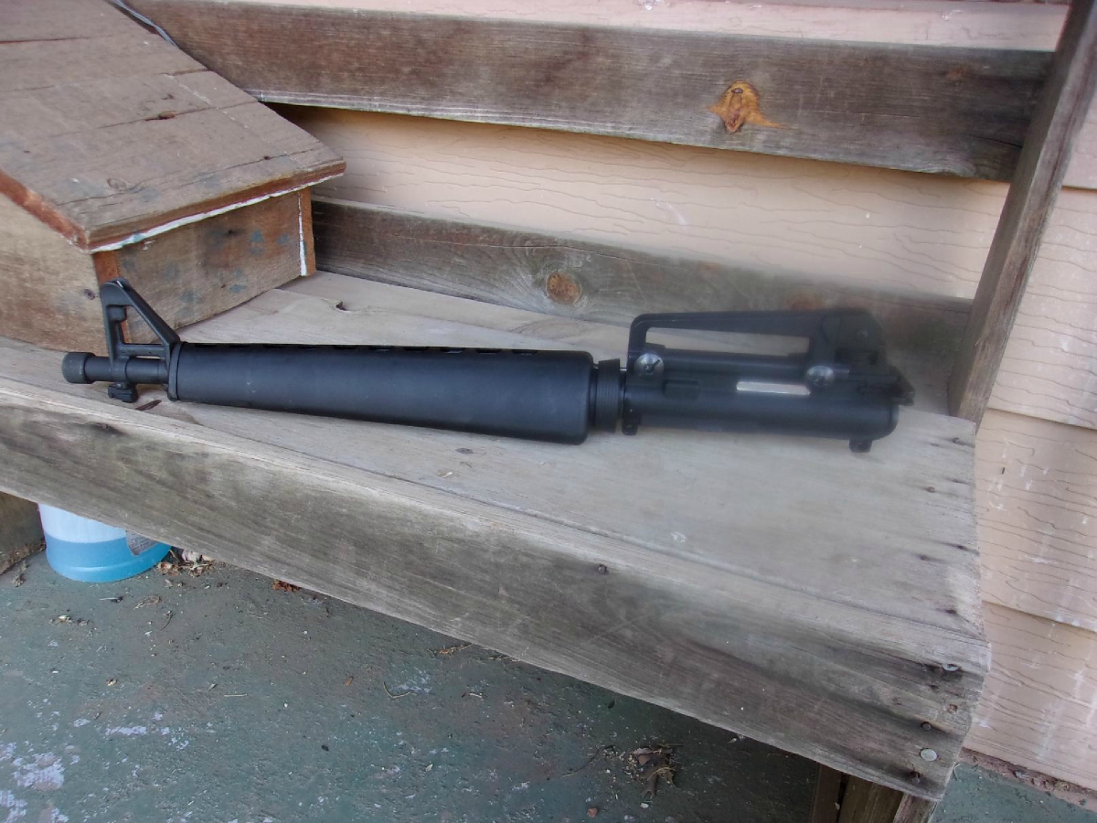 Del-Ton Dissipator Upper, Rifle Length Gas, Triangle Handguards ...