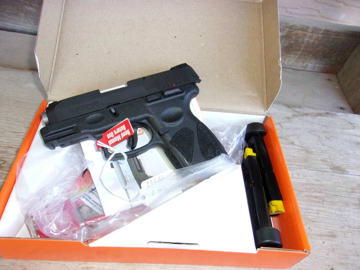 Nib Taurus G2s Slim, Single Stack Concealed Carry 9mm, Free Shipping ...