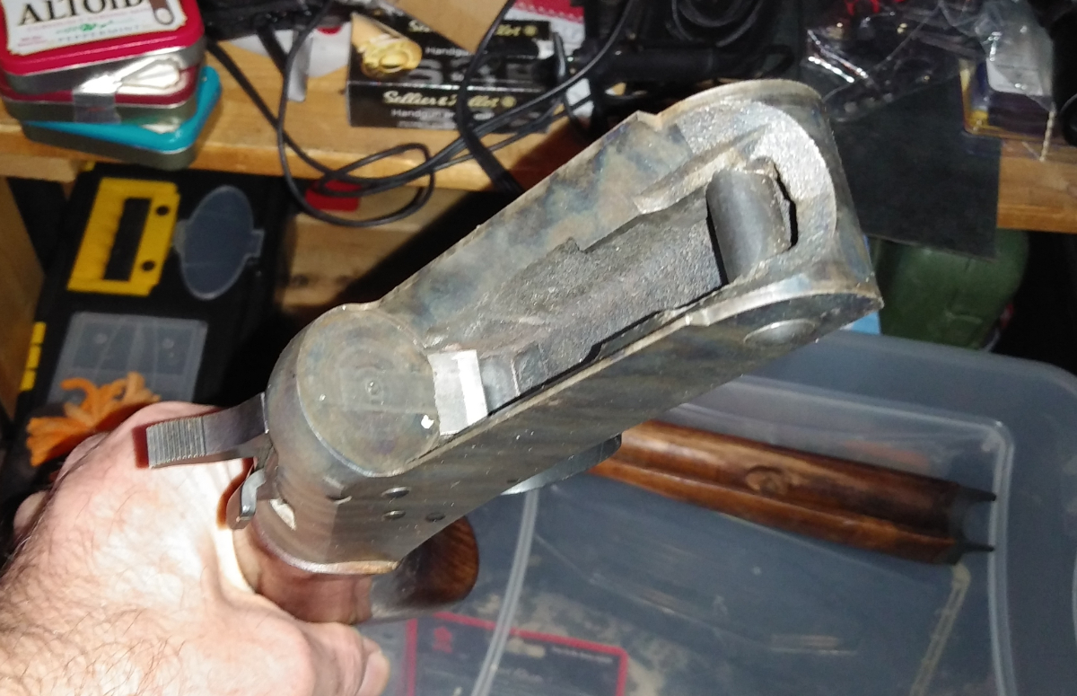 New England Arms Nef H&R Sb1 Shotgun Receiver And Furniture, Stock And ...