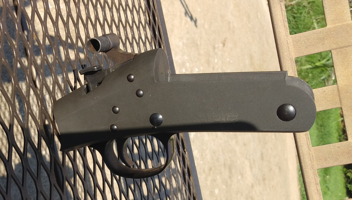 H&R 1871, NEF, Handi Rifle receiver SB2, stamped