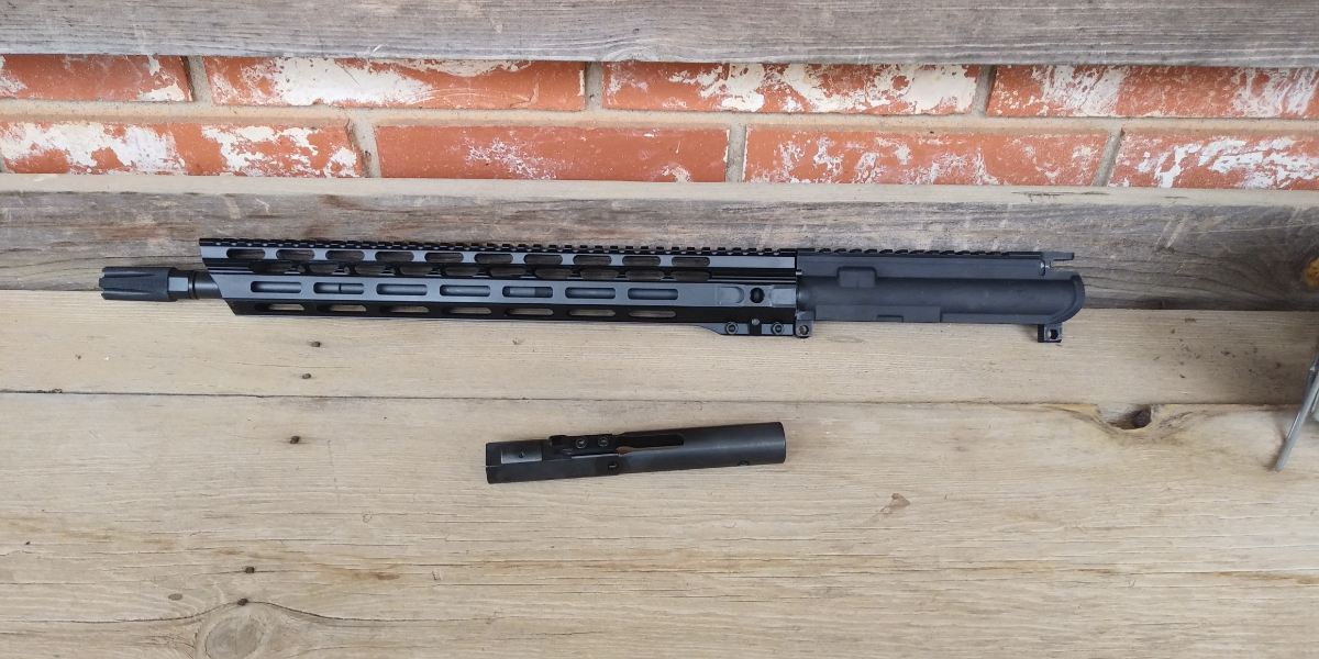 Anderson 9MM upper, PCC, 16 inch barrel, slick sided upper, Bolt ...