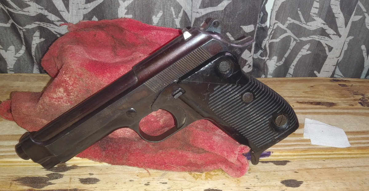 Beretta M1951, M51, M9 On A Diet. Steel Frame, Original Magazine, Works ...