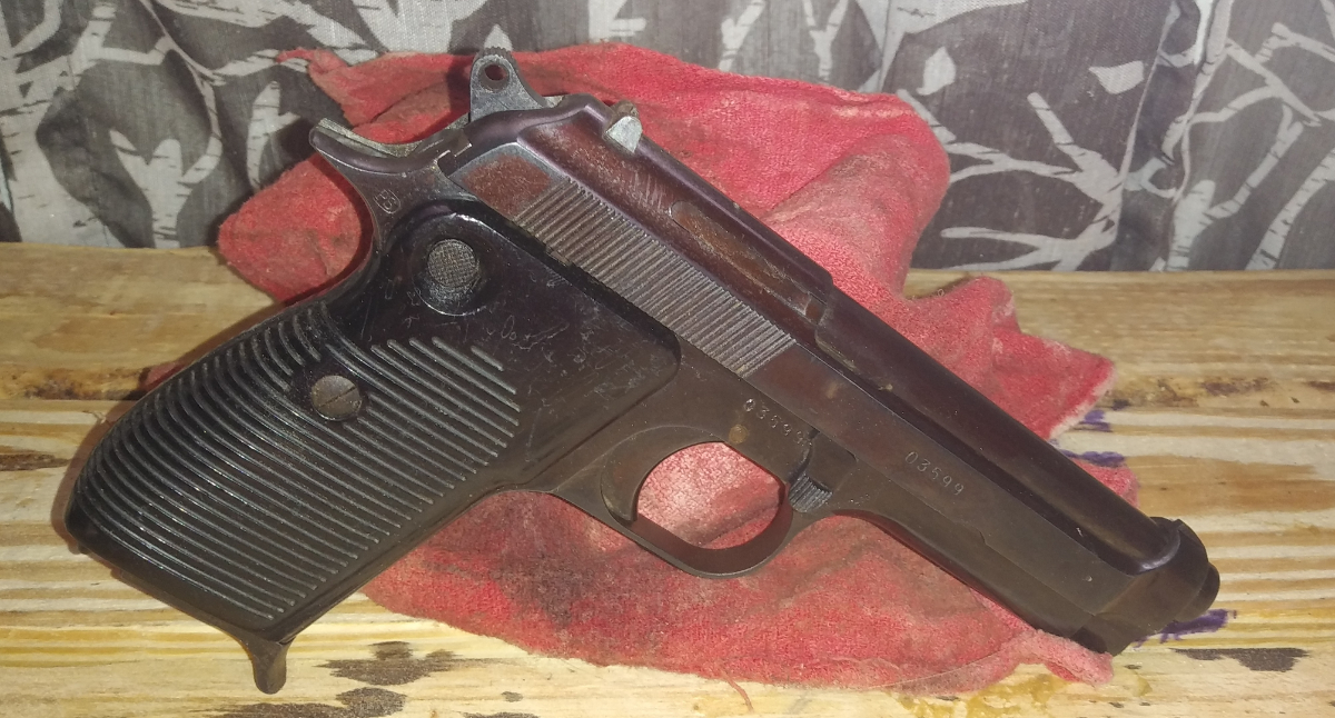 Beretta M1951, M51, M9 On A Diet. Steel Frame, Original Magazine, Works ...