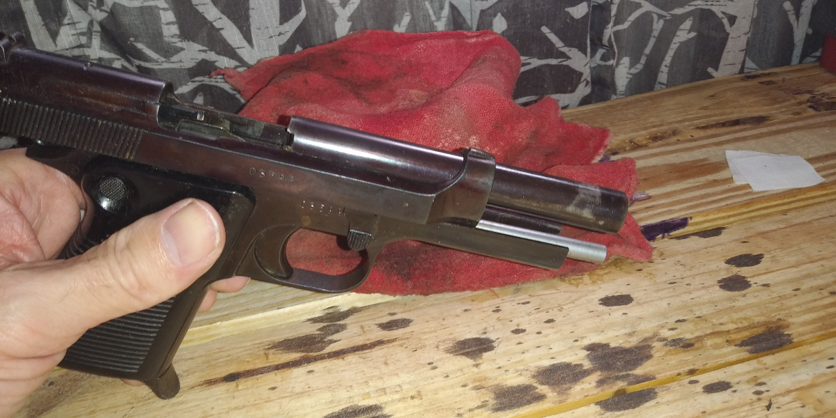 Beretta M1951, M51, M9 On A Diet. Steel Frame, Original Magazine, Works ...