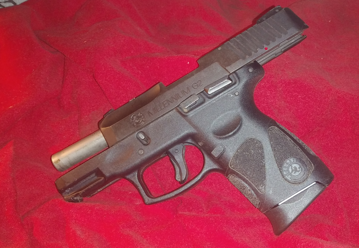 Taurus Pt111 Millenium G2, 9mm, 10 Round Mag, Shoots, Lifetime Factory Warranty, Free Shipping ...