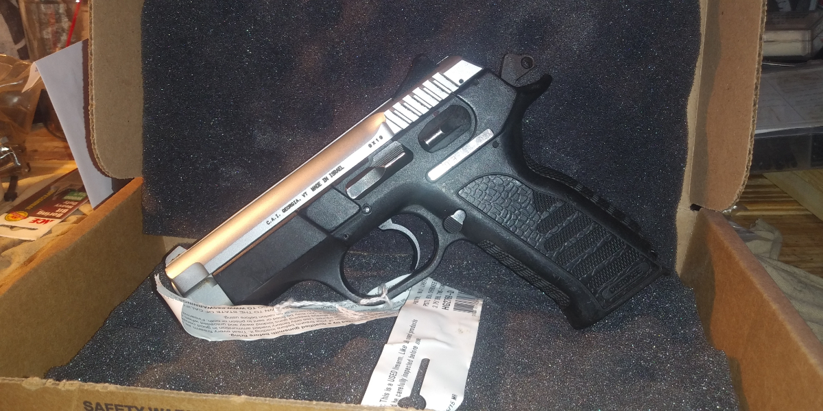 Bul Armory Bul Cherokee 9mm, Israeli Police Trade-In, Full Sized Pistol ...
