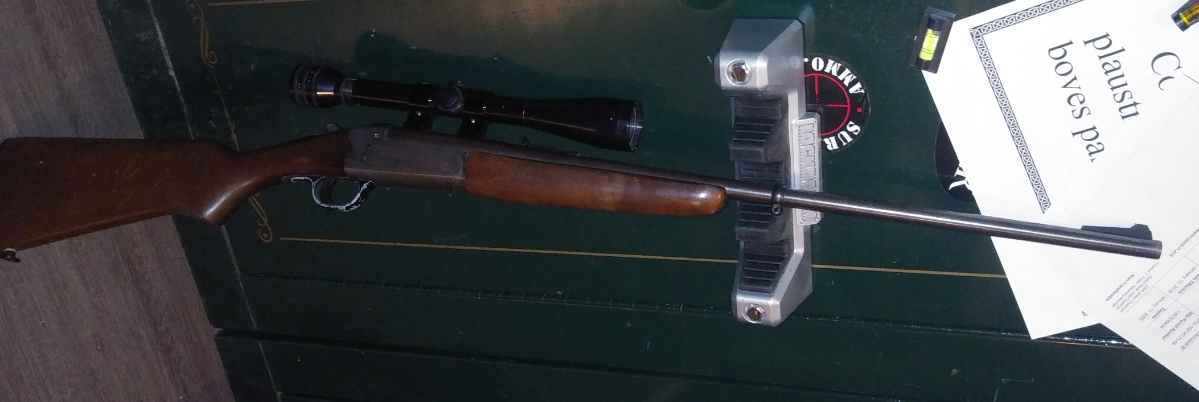 Savage 219 B .22 Hornet, 26 Inch Barrel, Tight Lock Up Redfield 6x ...