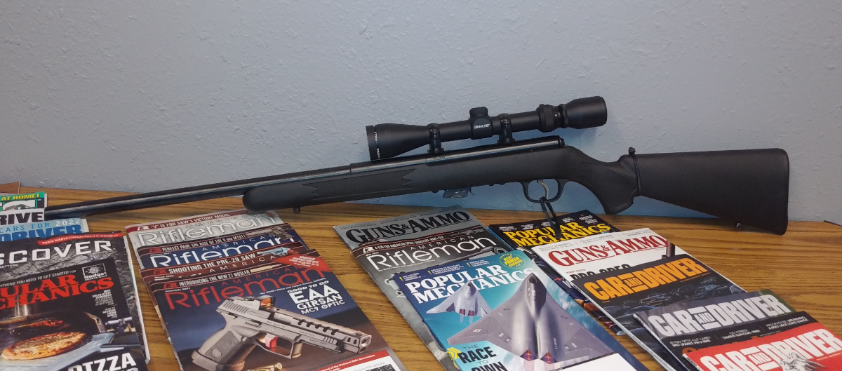 Savage Mark Ii In .17 Mach Ii, W/ Simmons Scope. Bolt Action, Heavy ...