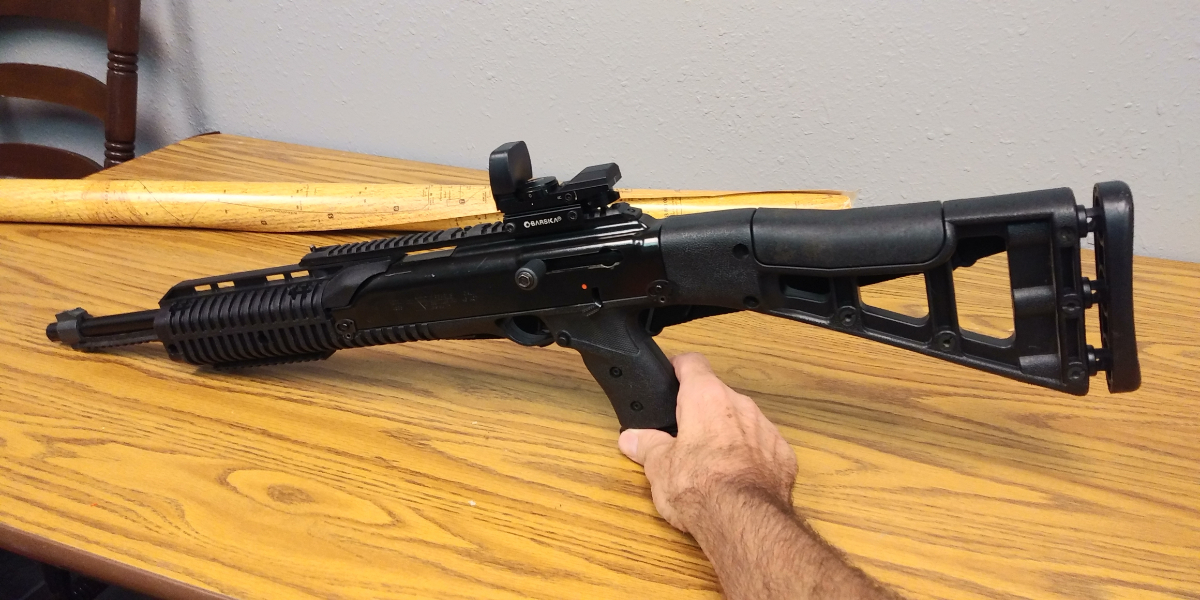 Hi-Point Hi Point .45 Carbine, 4595 sling, one magazine, red dot sight ...