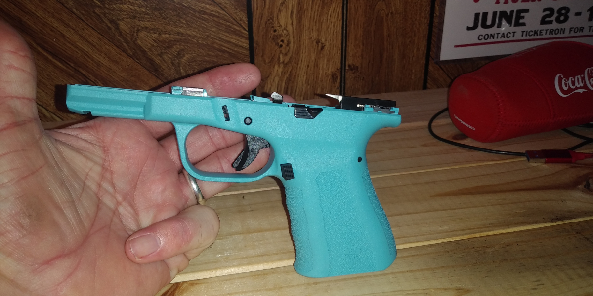 Fmk Firearms Fmk Glock 19 Or 23 Frame, Includes Parts, Smooth Trigger ...