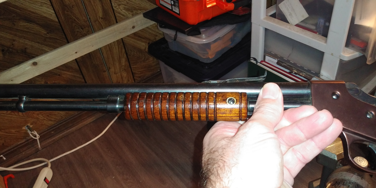 Stevens Visible loading repeater, visible loader, .22 pump, vintage ...