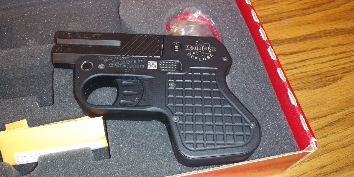 Doubletap Defense Double Tap Derringer, Two Shot .45 Acp, Plus Extra ...